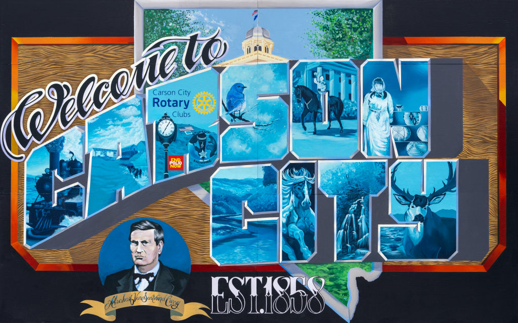 Welcome to Carson City Mural - O - Visit Carson City